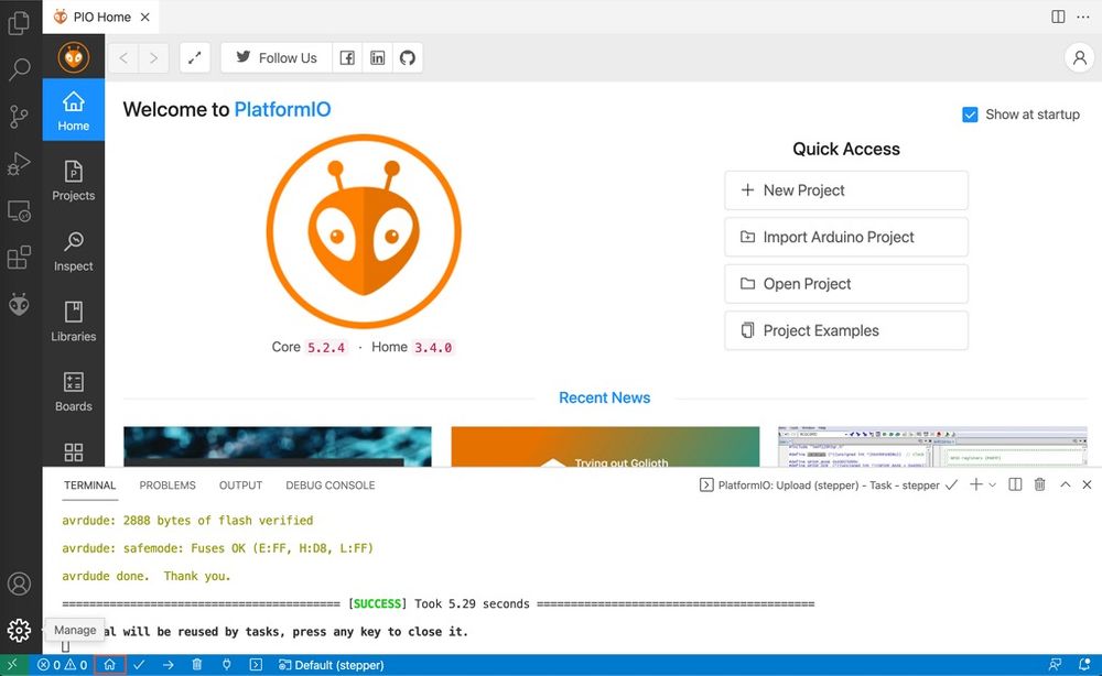 Endlich das richtige Werkzeug - Arduino Programmieren mit PlatformIO